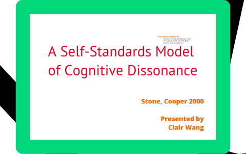 A Self-Standards Model of Cognitive Dissonance by on Prezi
