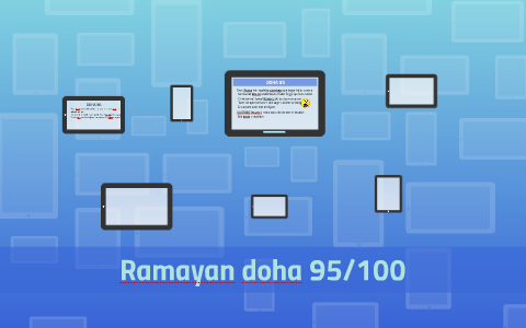 Ramayan doha by Ravi Soekhai on Prezi