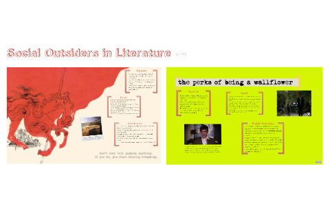 Social Outsiders in Literature by Victoria Paoli on Prezi