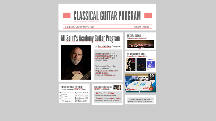 CLASSICAL GUITAR PROGRAM by Christian John Mercader
