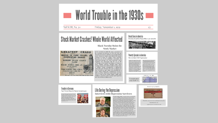Great Depression Newspaper by Brianna W on Prezi