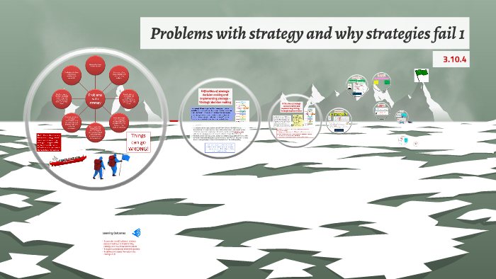 Problems with strategy and why strategies fail 1 by Sarah Burt on Prezi