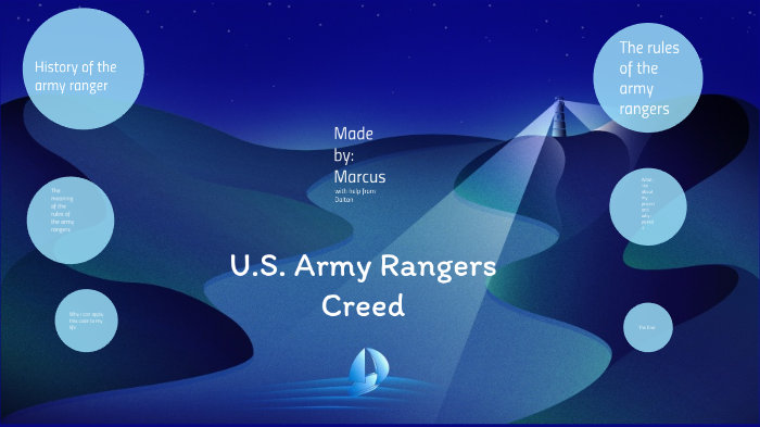 U.S. Army Ranger Creed by TRD_savage_pug_lyf YT on Prezi
