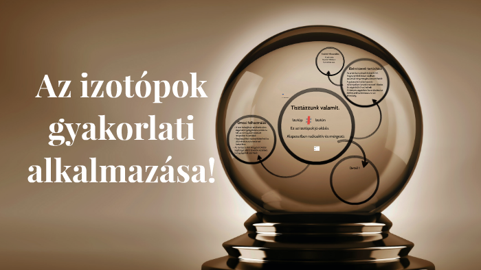 Az izotópok gyakorlati alkalmazása! by Csider Bálint on Prezi