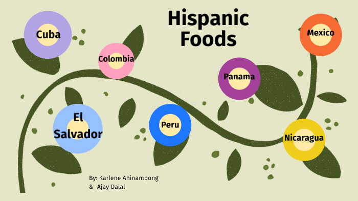 Spanish Foods Project Part 2 by Ajay Dalal on Prezi