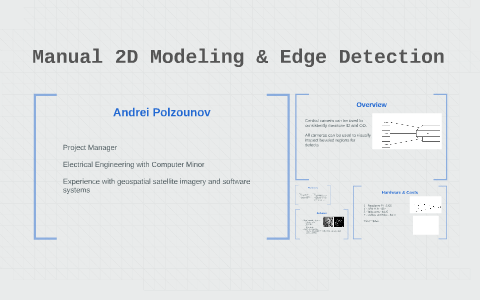 Manual 2D Modeling & Edge Detection by Andrei Polzounov on Prezi