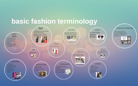 basic fashion terminology by billielynn ellis on Prezi