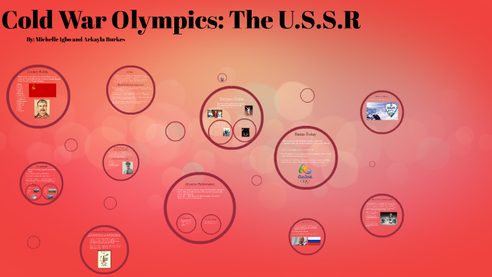 Cold War Olympics: U.S.S.R by Michelle Igbo on Prezi