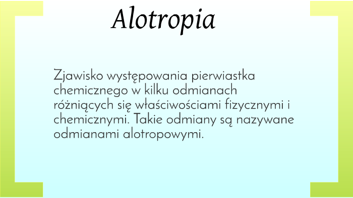 Odmiany alotropowe siarki by Kamila Pronobis on Prezi