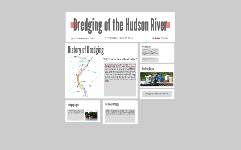 Dredging of the Hudson River by Kay Wood