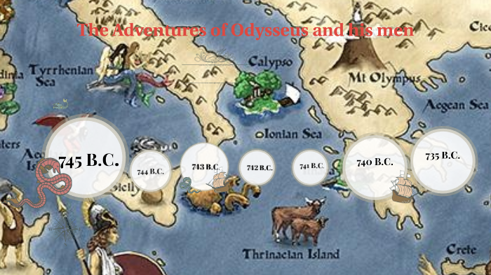 Odysseus's journey home- Timeline by Leticia Barrow on Prezi