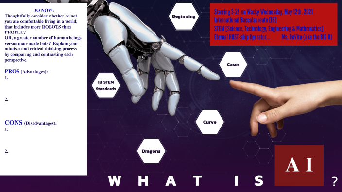Ms. DeVito IB STEM Artificial Intelligence v by Camila Ann DeVito on Prezi