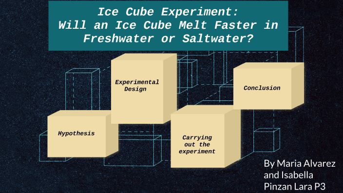 Ice cube experiment by Maria Alvarez on Prezi