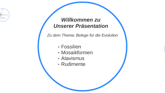 Fossilien,Mosaikformen,Atavismus und Rudimente by N' Typ on Prezi