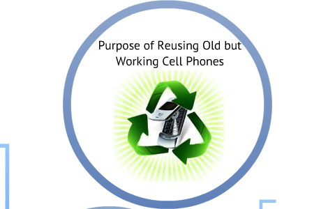 Purpose of reusing old but working phones. by Megan Vicary on Prezi