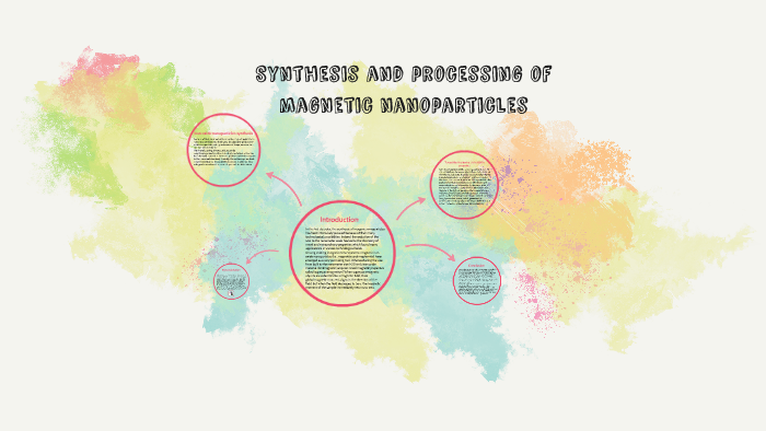 Synthesis and processing of magnetic nanoparticles by Pranay Jaini on Prezi