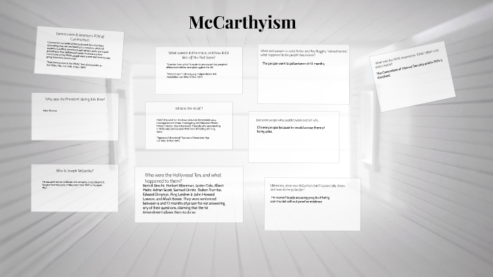McCarthyism by on Prezi