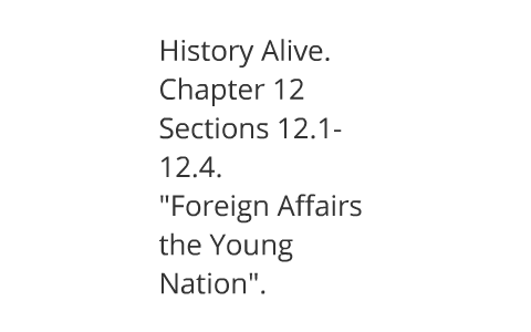 History Alive. Chapter 12. Sections 12.1-12.4! by Stephanie Brown on Prezi