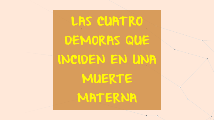 4 demoras by Diego Reyes on Prezi