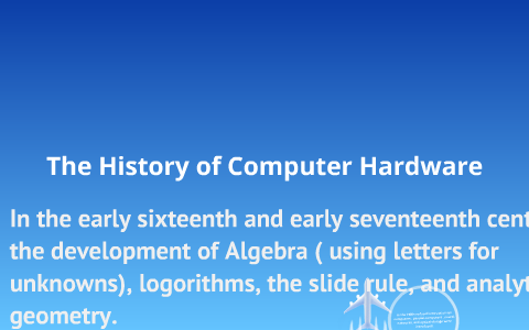The history of computer hardware by Dejan Matic on Prezi