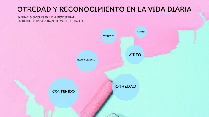 OTREDAD Y RECONOCIMIENTO EN NUESTRA VIDA by Danny Sánchez on Prezi
