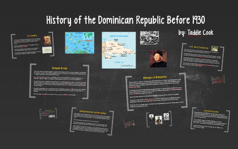 History of the Dominican Republic Before 1930 by Elizabeth Cook on Prezi
