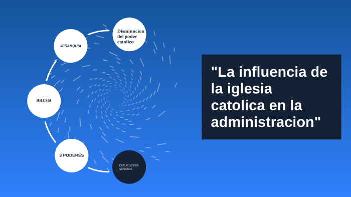 Como Influyó la Iglesia Católica en la Administración by Karla ...