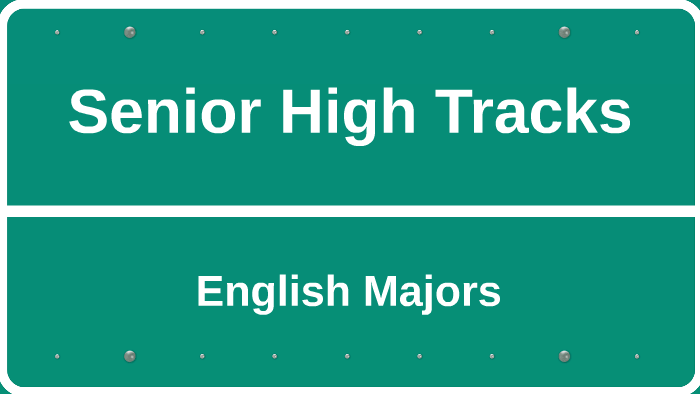 Senior High Tracks by Marco Kalalo on Prezi