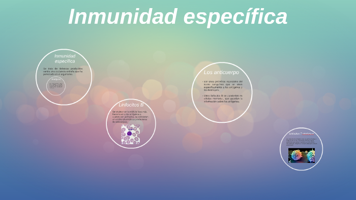 Inmunidad específica by cristina guerrero chacon on Prezi