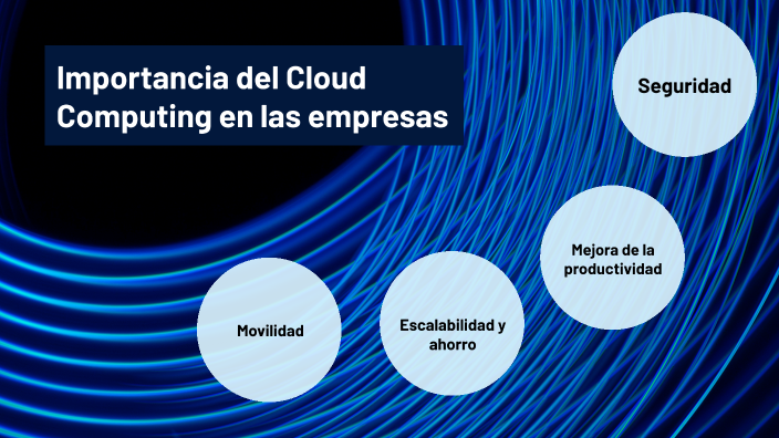 importancia del Cloud Computing en las empresas by carlos vazquez on Prezi