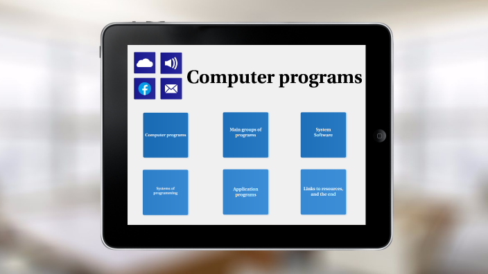 Computer programs by Дима Горелов on Prezi