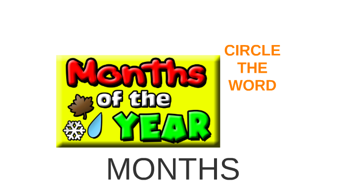 MONTHS - CIRCLE THE WORD by ESL prezi on Prezi