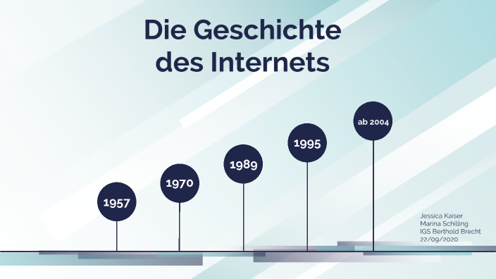 Die Geschichte des Internets by Marina Schilling on Prezi