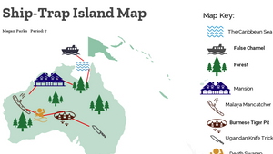 The Most Dangerous Game: Ship Trap Island Map by Megan Parks on Prezi ...