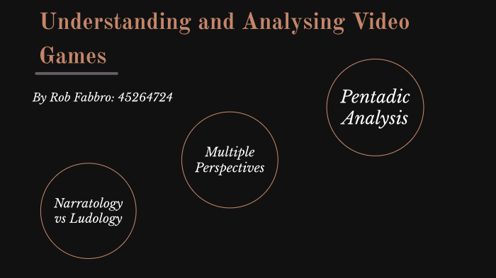 Video Game Analysis by Rob Fabbro on Prezi