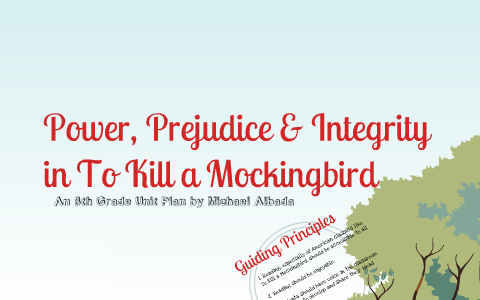 Power, Prejudice & Integrity in To Kill a Mockingbird by Michael Albada ...