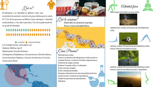 Tríptico Sobrepeso u Obesidad by Maria Sosa on Prezi Design