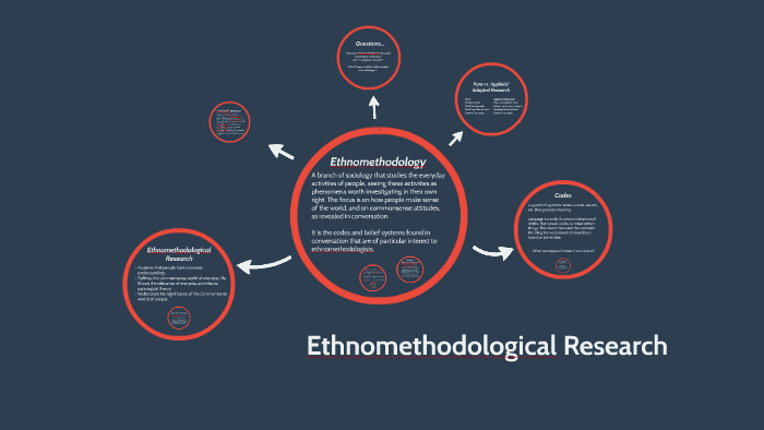 Ethnomethodological Reserach by Jess M. on Prezi
