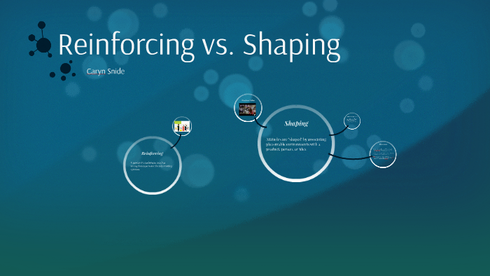 Reinforcing vs. Shaping by Caryn Snide on Prezi