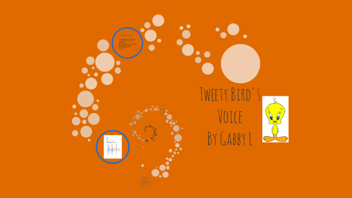 Tweety Bird & Human Adults by Gabby Lopez on Prezi
