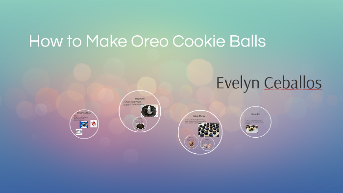How to Make Oreo Cookie Balls by Evelyn Ceballos on Prezi