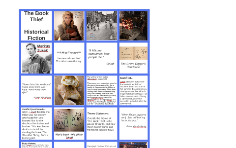 THE BOOK THIEF - MOSAIC PROJECT by Marisa Desjardins on Prezi
