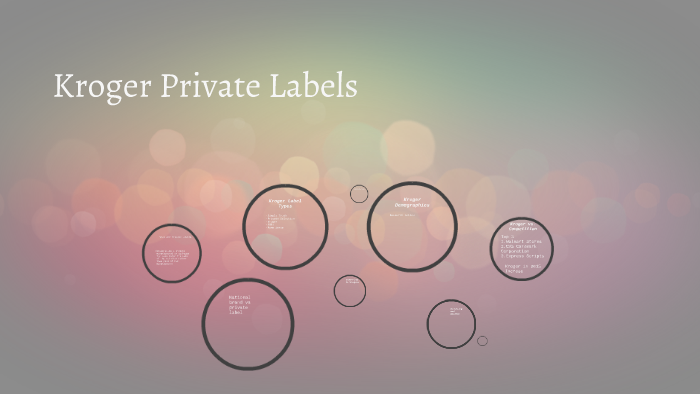 Kroger Private Labels by Gabrielle Summers on Prezi