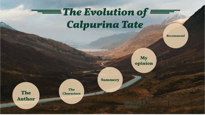 The Evolution of Calpurina Tate by kellie lodge on Prezi