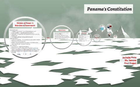 United States Constitution vs. Panama Constitution by Jovinska Pinto on ...