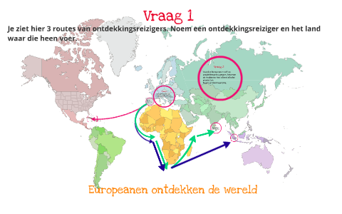 Europeanen ontdekken de wereld by on Prezi
