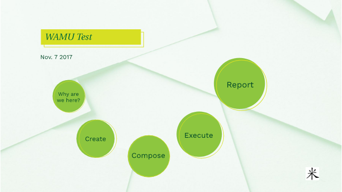 WAMU Test by John Rice on Prezi