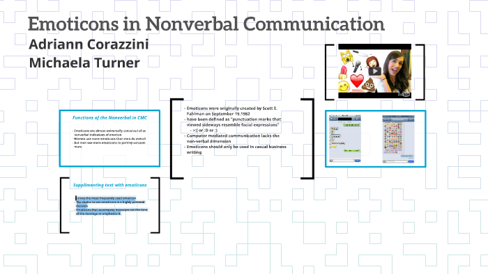 Emoticons in Nonverbal Communication by Adriann C on Prezi