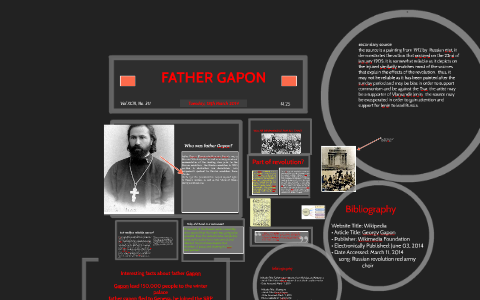 FATHER GAPON by albert einstien on Prezi