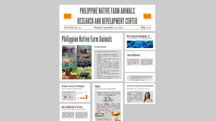 PHILIPPINE NATIVE FARM ANIMALS RESEARCH AND DEVELOPMENT CENT by Joy ...
